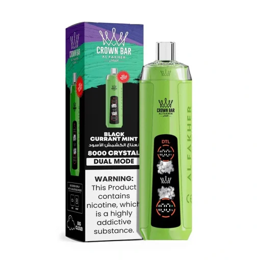 Al Fakher Crystal 8000 Crown Bar 8K Puffs Disposable Vape